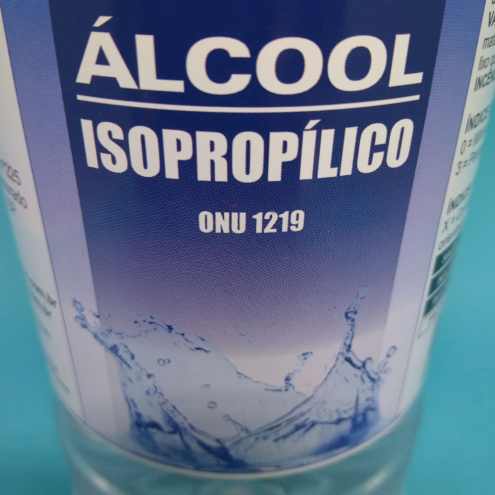 Alcool isopropílico para uso em eletrônico e informática - (1 Litro ... Alcool isopropílico para uso em eletrônico e informática - (1 Litro ...