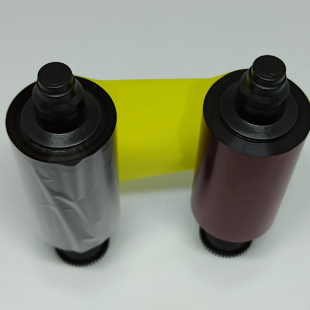 Ribbon Evolis R3011 YMCKO 200 Impressões para Pebble, Dualys, Securion ...