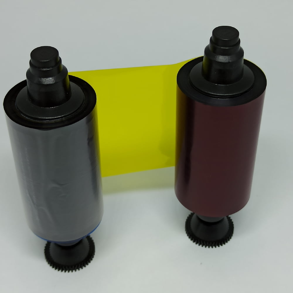 Ribbon Evolis R3011 YMCKO 200 Impressões p/ Pebble, Dualys, Securion ...