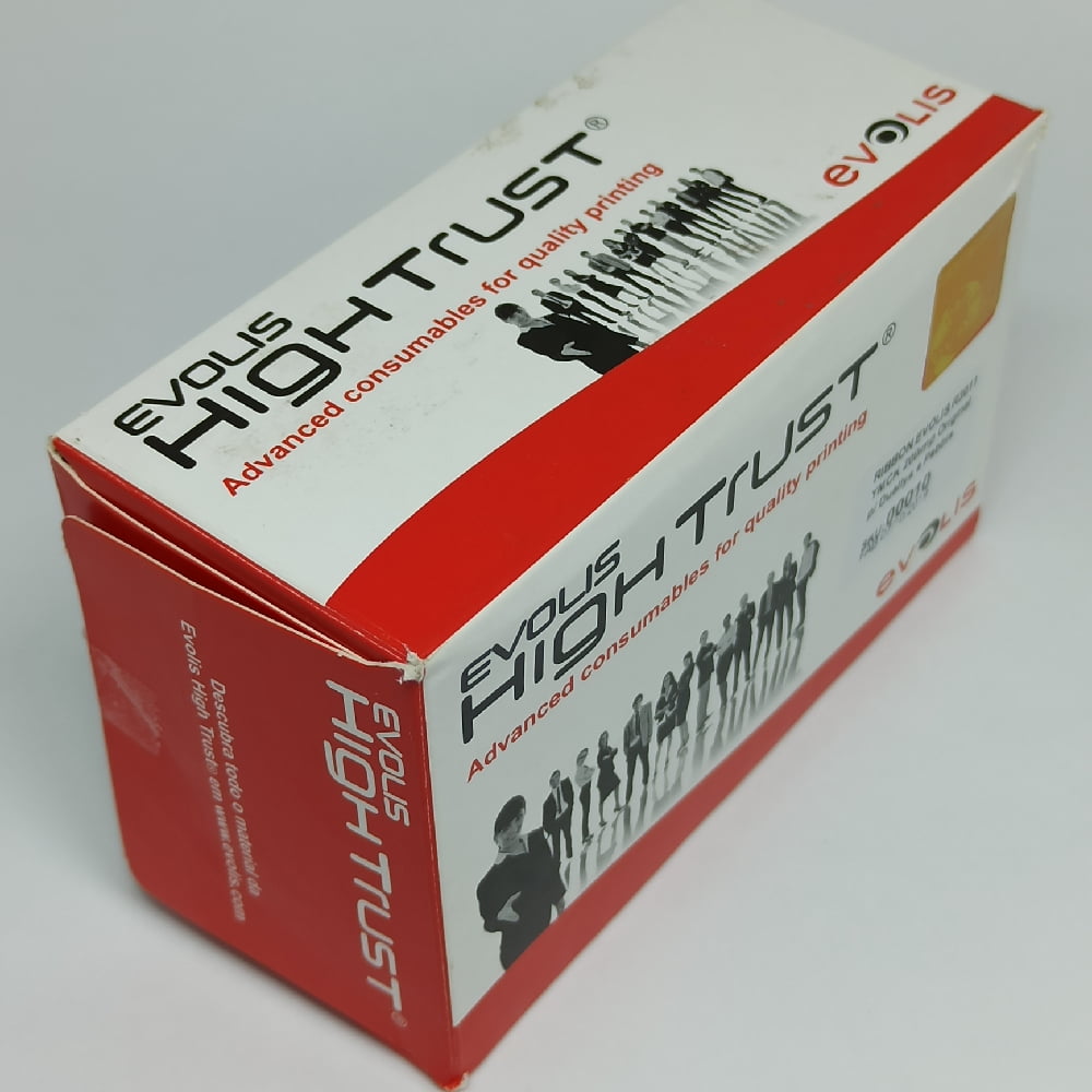 Ribbon Evolis R3011 YMCKO 200 Impressões p/ Pebble, Dualys, Securion ...