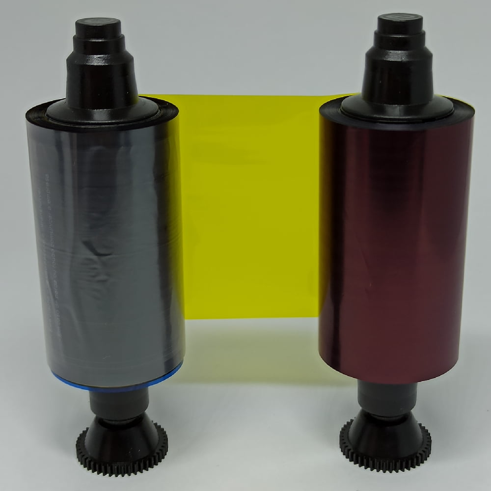 Ribbon Evolis R3011 YMCKO 200 Impressões p/ Pebble, Dualys, Securion ...