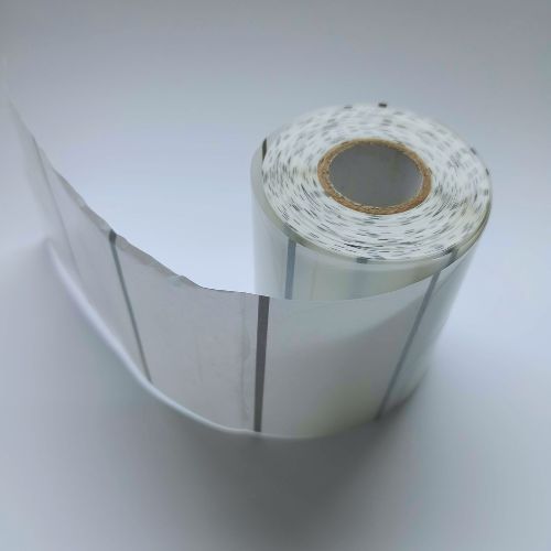 Etiqueta Adesiva BOPP 40x40mm 2c 21m c/1000un transparente redonda e ...