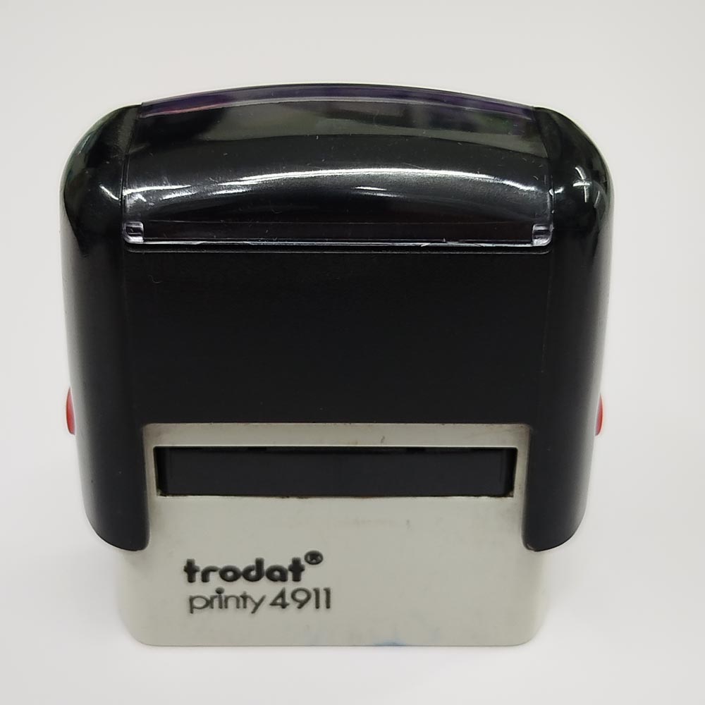 Carimbo Automático Profissional 4911 (38x14mm) Personalizado - Gráfica Globalcards